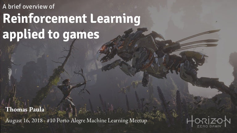A brief overview of Reinforcement Learning applied to games