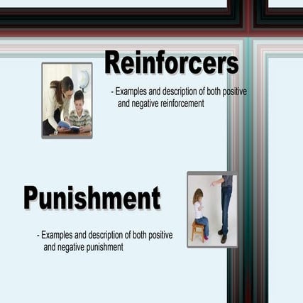 Reinforcers and punishment | PPT