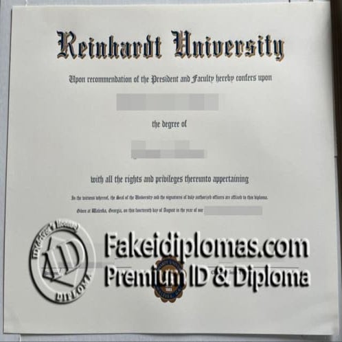 Reinhardt University degree | PDF