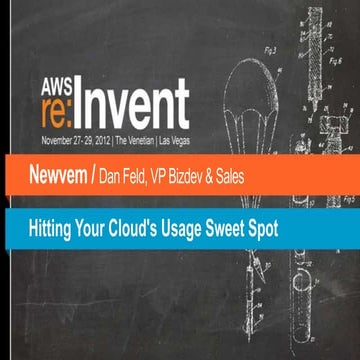 Hitting Your Cloud’s Usage Sweet Spot | PPTX