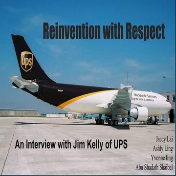 UPS Internship final write up | DOCX