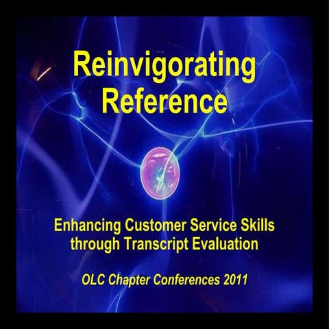 Reinvigorating reference | PPT