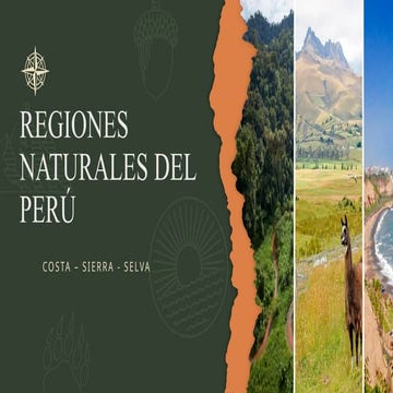 Las Tres Regiones naturales del Perú.pptx