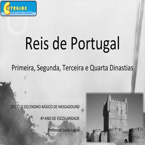 Reis portugal 1ª, 2ª, 3ª e 4ª dinastias. | PPT