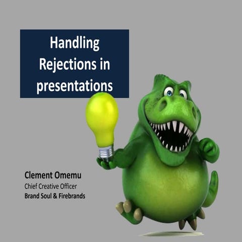 Handling rejection after presentations | PPTX