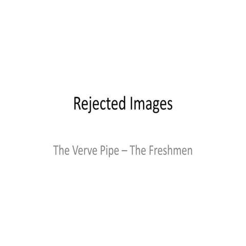 Rejected images | PPTX