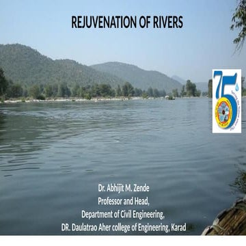 Rejuvenation of Ulhhas River and its details.pptx