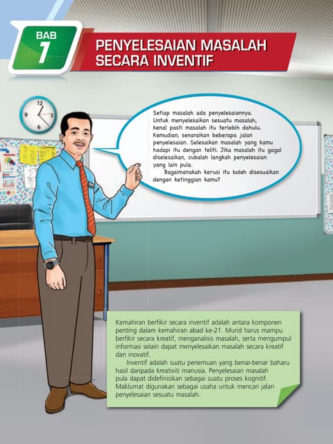 Bab 1 Penyelesaian Masalah Secara Inventif -RBT T2 | PPTX