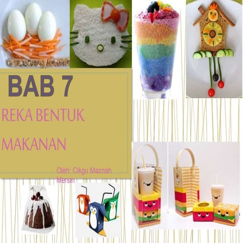Reka bentuk makanan | PPT