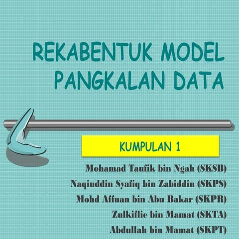 TMK Tahun 5 Rekabentuk pangkalan data | PPT