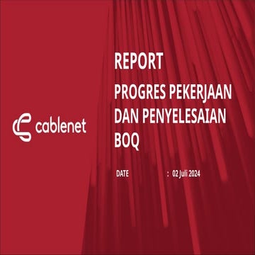 boq progress perbandingan dengan purchase order | PPTX