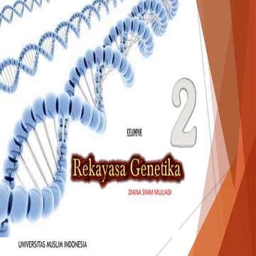 Rekayasa genetika | PPT