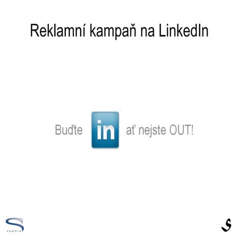 Reklamni kampan na LinkedIn | PPT