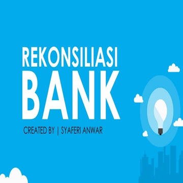 Modul Singkat Rekonsiliasi Bank _ Accounting | PDF