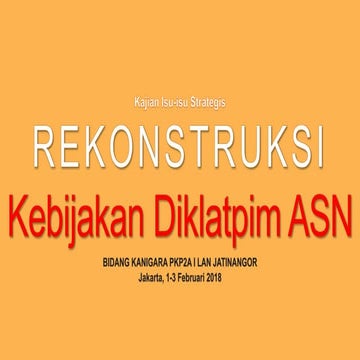 1. arah kebijakan bkd september 2021 | PDF