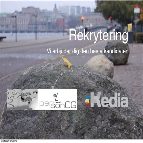 Rekrytering | PDF
