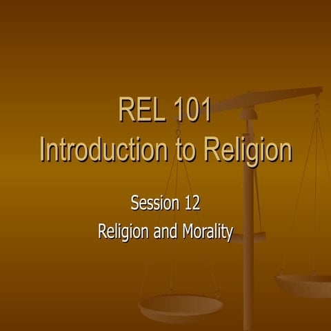 Rel 101 session 12 | PPT