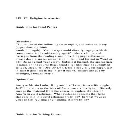 REL 321 Religion in AmericaGuidelines for Final Papers.docx