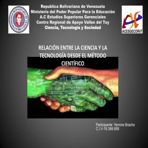 Mapa conceptual Ciencia y Tecnología | PPTX