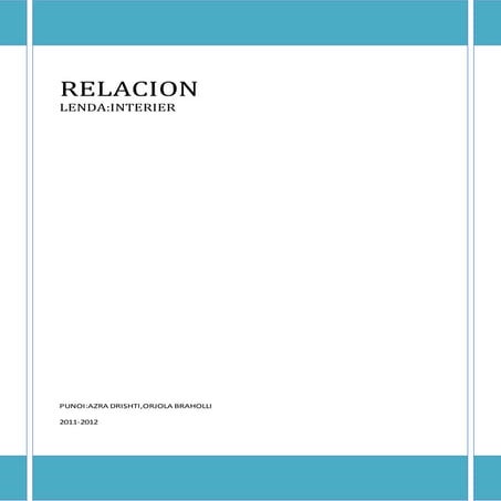 Relacioni | DOCX