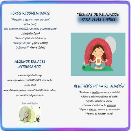 Técnicas de relajación para bebés y niñ@s | PDF