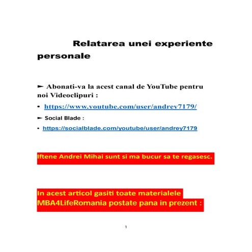 Pilda celor patru lumanari | PDF