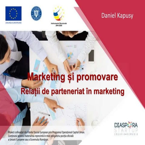 Relatii de parteneriat in marketing | PPTX
