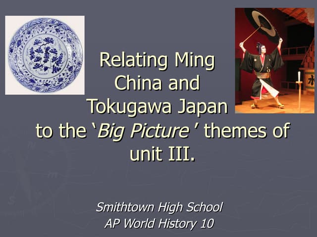 AP Ming Dynasty Powerpoint | PPT