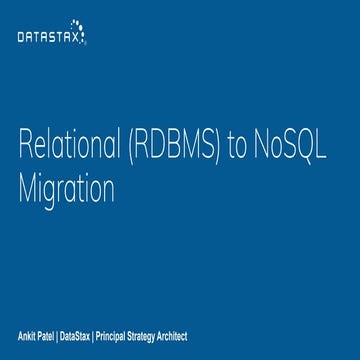 Slides Relational To Nosql Migration Ppt