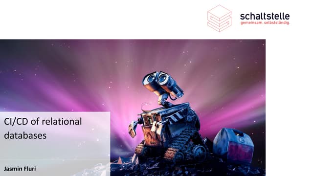 Relational Database Cicd Ppt 0393