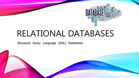 Relational Data Model Pptx
