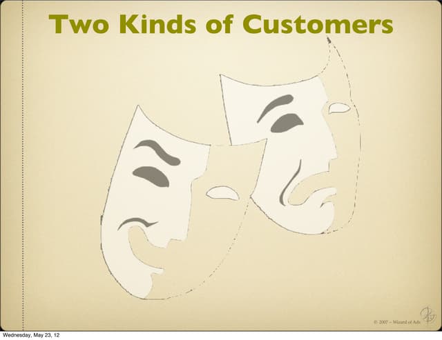 2 Kinds Of Customers Relational V Transactional Pdf Advertising Industry Industries
