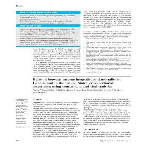 stratification and health | PPTX