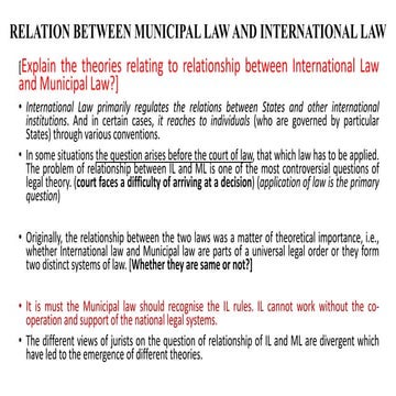 RELATION BETWEEN MUNICIPAL LAW AND INTERNATIONAL LAW.pptx