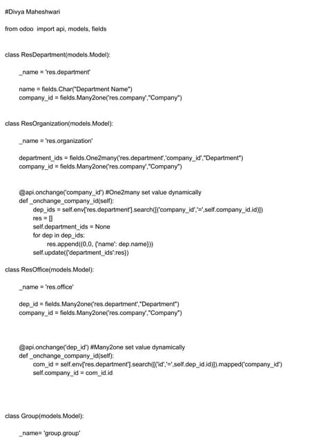 Add Values Dynamically In Relations Fields Odoo Pdf 2463