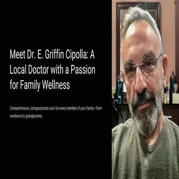 E. Griffin Cipolla : Your Wellness Partner | PDF