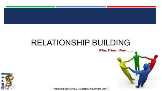 Building relationships | PPT