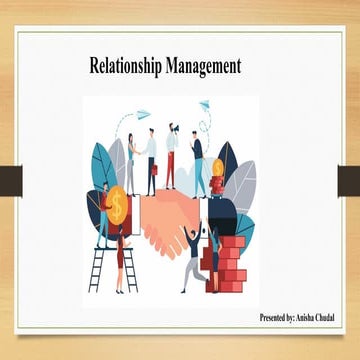 Relationship Management.pptx MBA first semester | PPTX