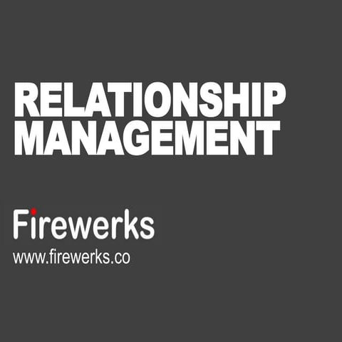 Relationship Management - Basic Principles | PPT