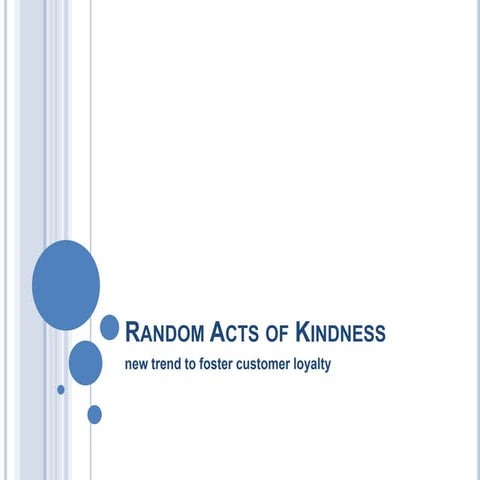 Random Acts of Kindness | PPT
