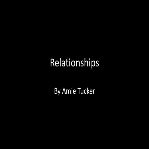 Relationships 1 | PPT