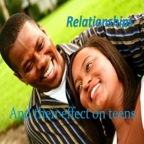 Healthy Teen Dating Relationships | PPTX