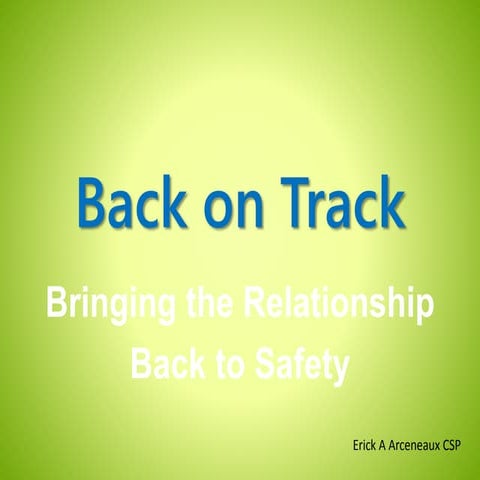 Relationship safety | PPTX