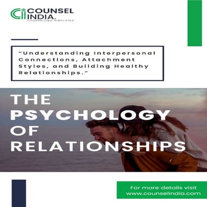 Psychology of human relationships and connections | PDF