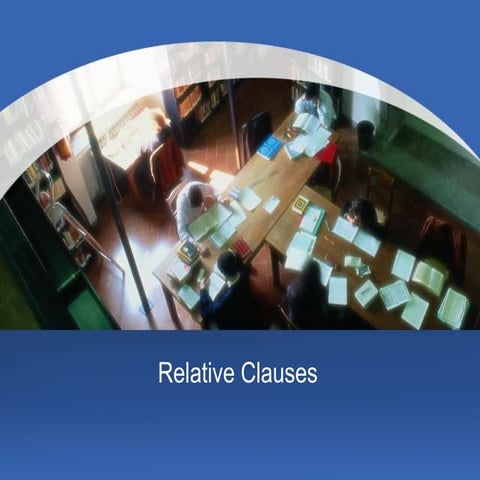Relative Clauses | PPTX