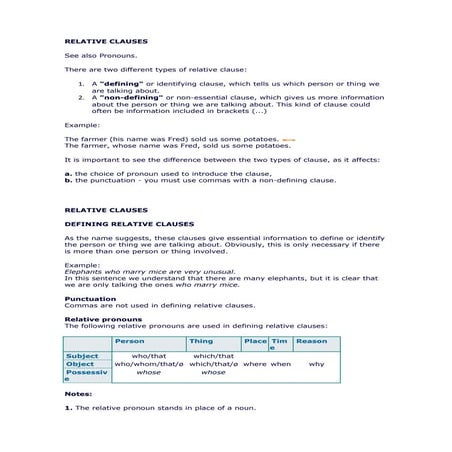 Relative clauses | DOC