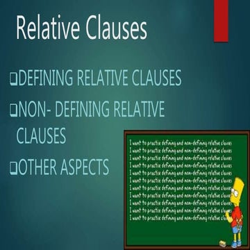 Relative clauses | PPTX
