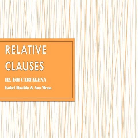 Relative clauses 2017 | PPT