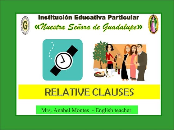 Relative Sentences | PPT