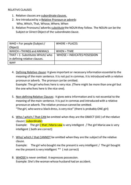 Essential And Non Clauses PPT Essential Vs. Non Essential Elements